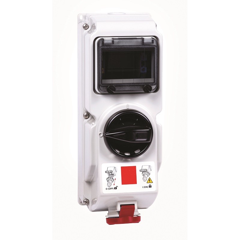 Cee Socket 16A, 415V, Switched Interlocked With RCD ... - UK 16 Amp Socket