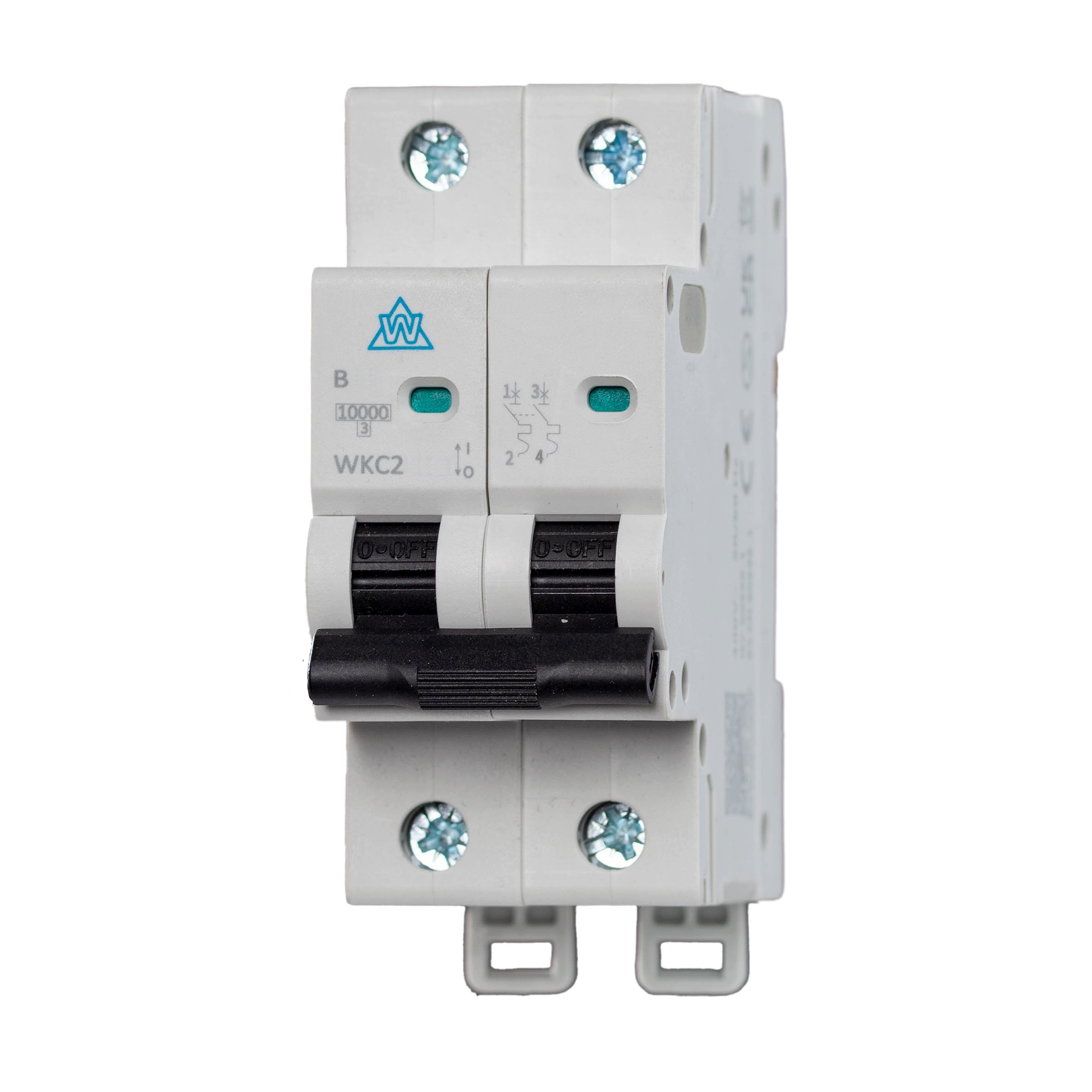 WCED 63A 2 Pole MCB C Curve 10kA – WKC263C at TEW Electrical